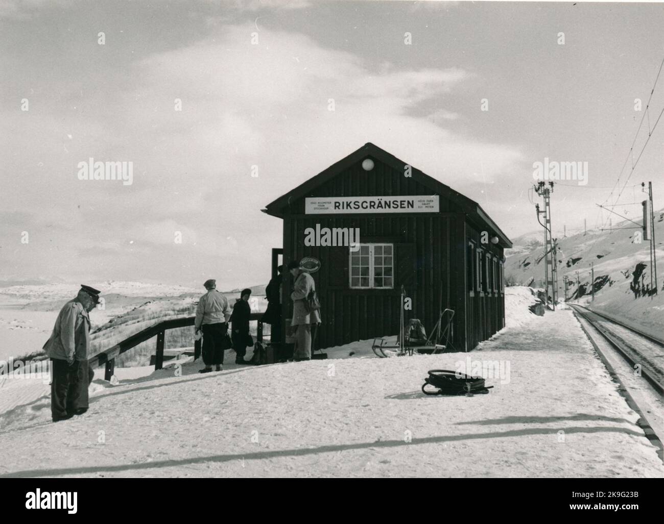 The stop at the national border Stock Photo - Alamy