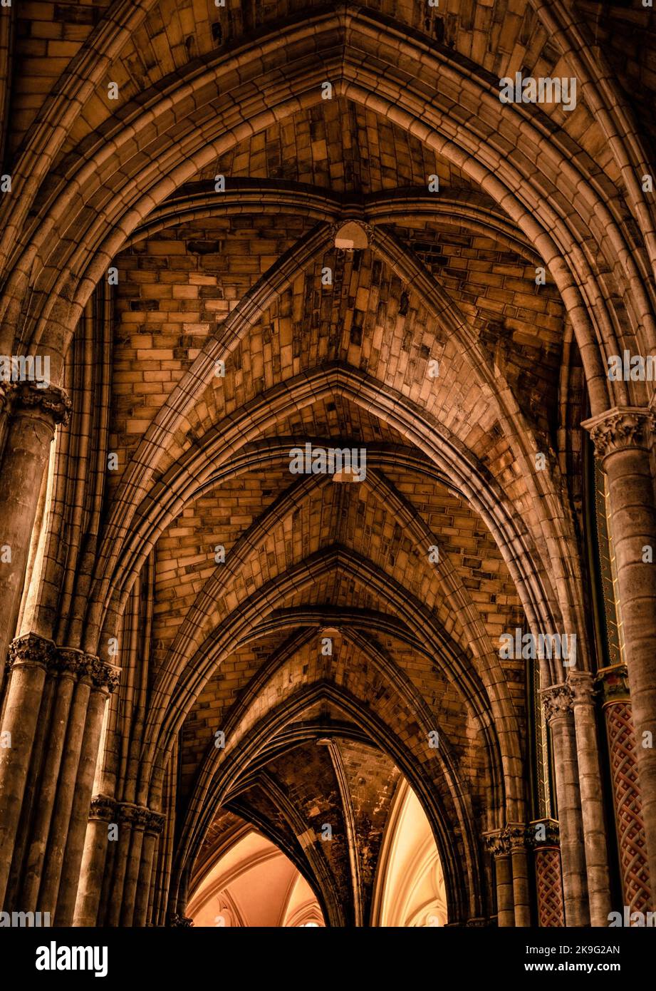 Bordeaux Cathedral, Roman Catholic Saint Andrew church Stock Photo - Alamy
