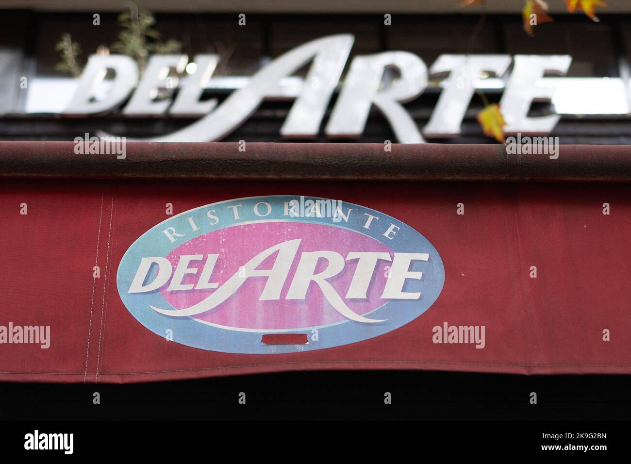 Illustrations of the restaurant Del Arte who offers a monthly ...