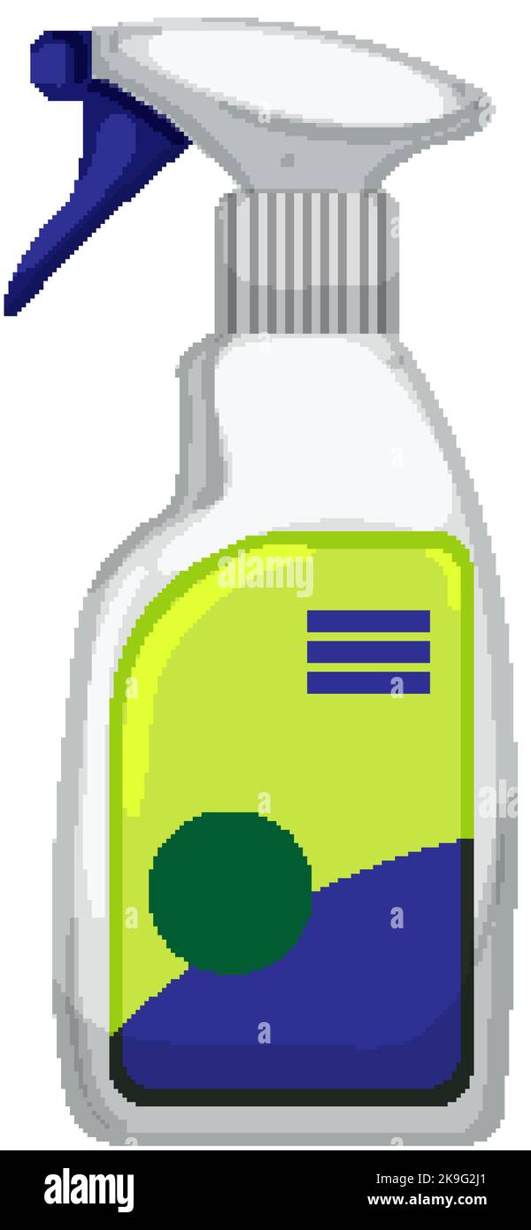 clean bathroom cleaner cartoon vector illustration Stock Vector Image ...