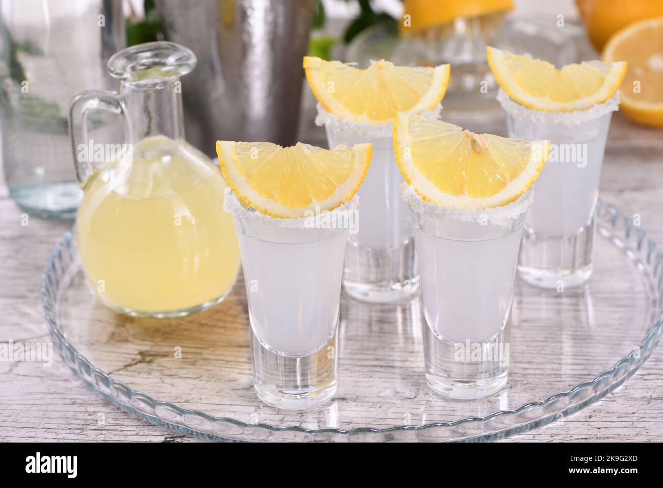 Freshly squeezed lemon juice paired with vodka offers a sophisticated ...