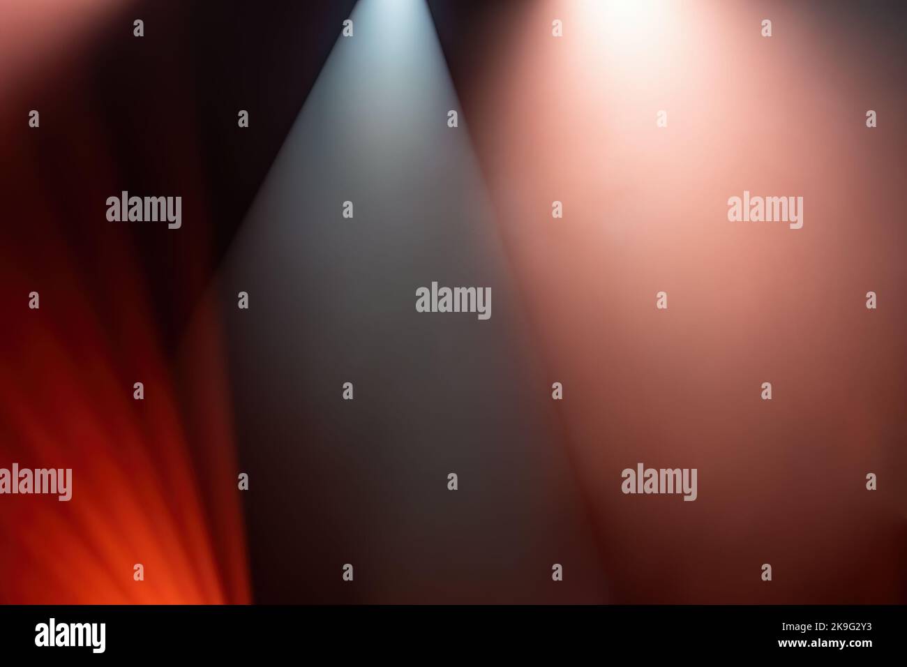 Background of red light of stage from spotlights projectors Stock Photo ...