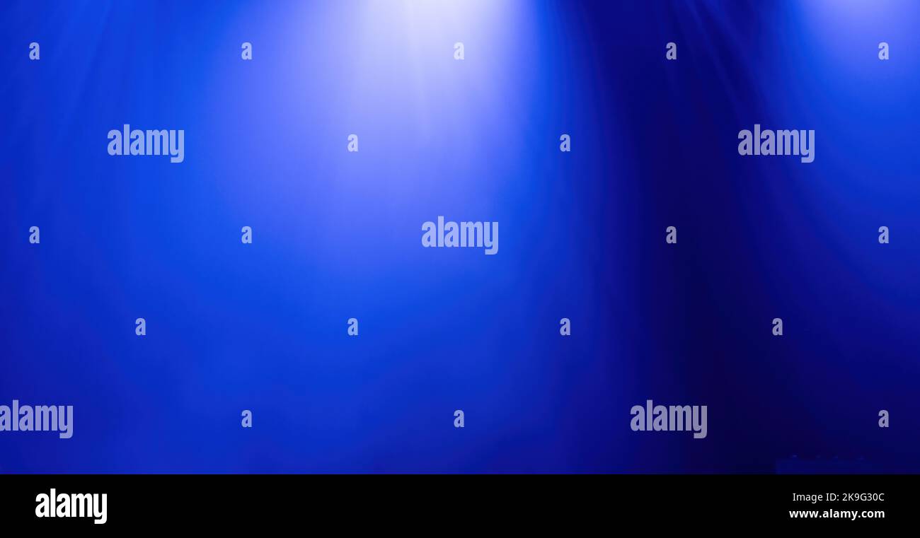 Background of blue light of stage from spotlights projectors Stock ...