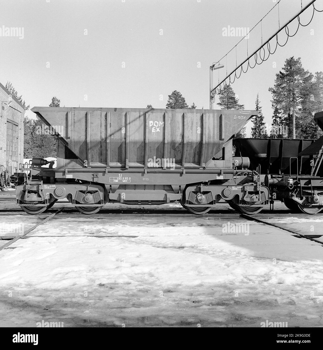 State Railways, SJ UAD. Ore car Stock Photo - Alamy