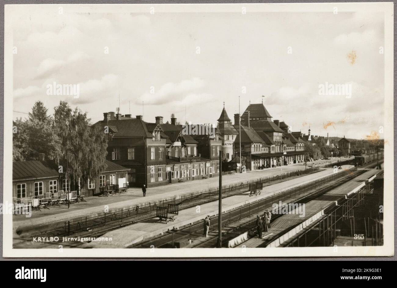 Avesta Krylbo Railway Station Stock Photo - Alamy