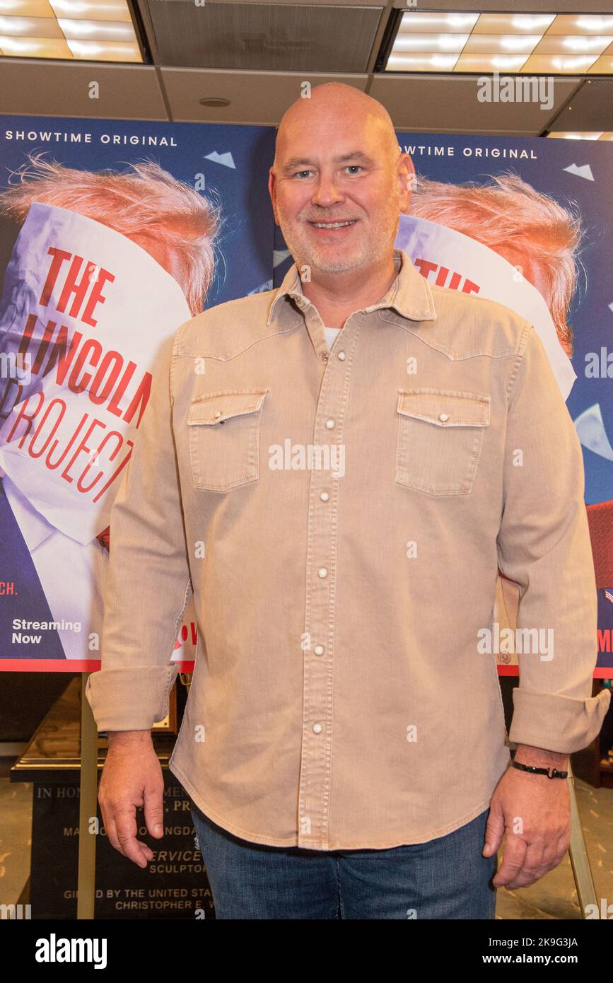 Steve Schmidt, The Lincoln Project co-founder, poses for a photo during ...