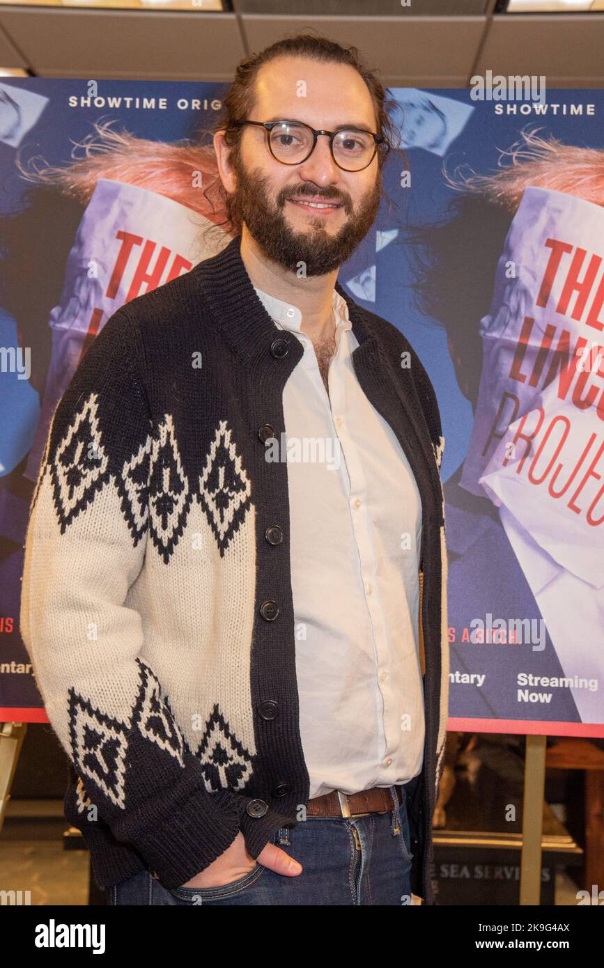 Producer Alex Hyde poses for a photo the DC screening of Showtime's ...