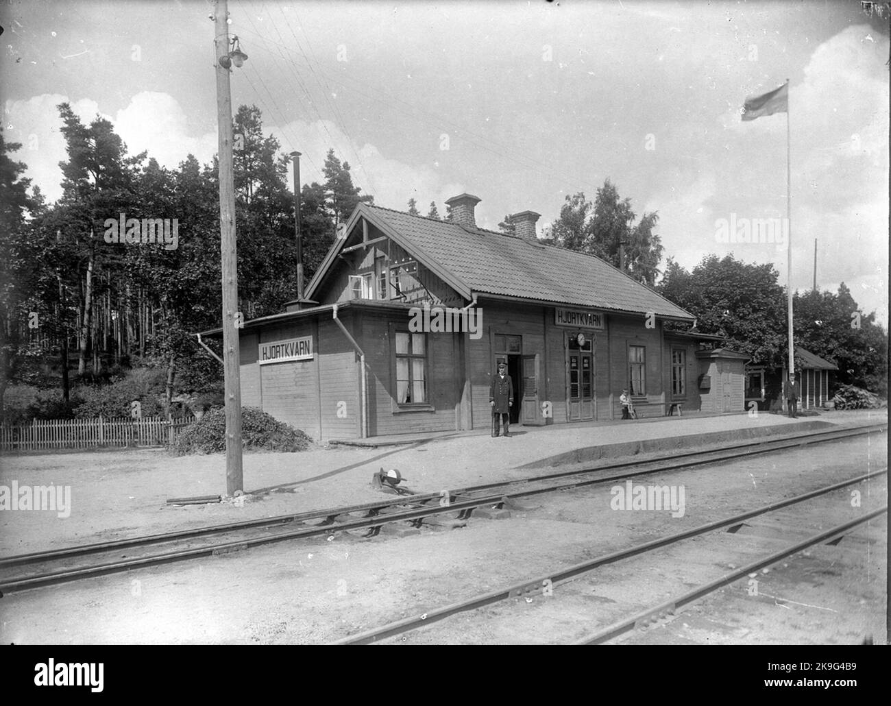 The station was built in 1874 and has later been renovated and ...