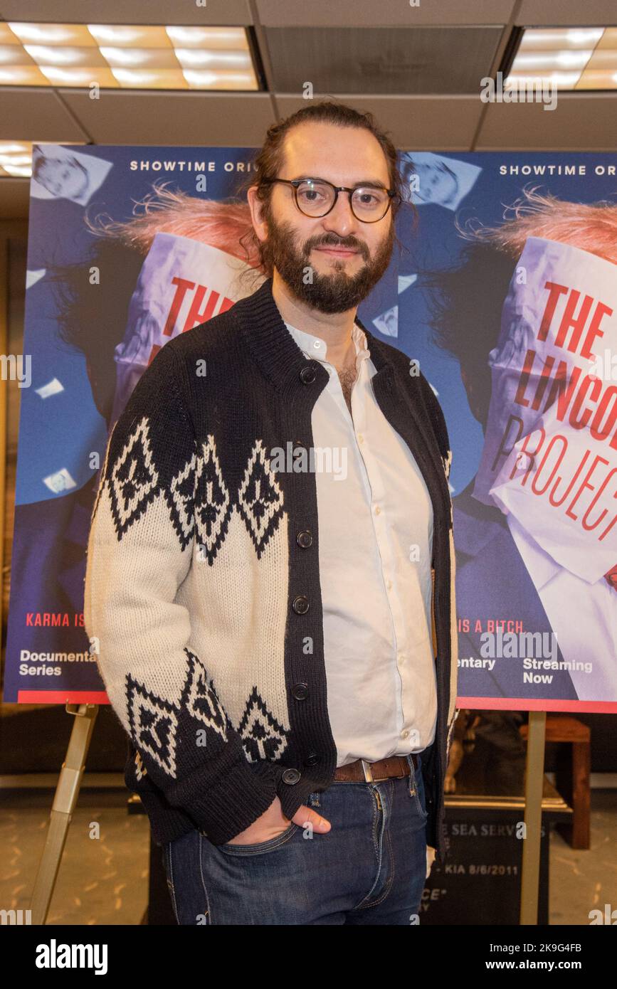 Producer Alex Hyde poses for a photo the DC screening of Showtime's ...