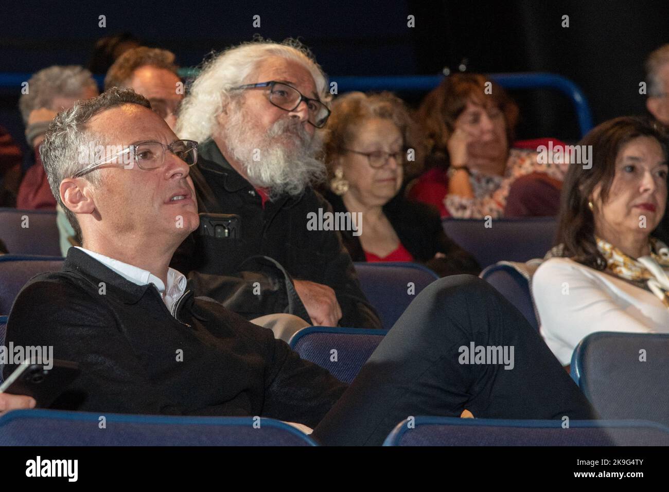 Director Karim Amer, Steve Schmidt, The Lincoln Project co-founder, and ...