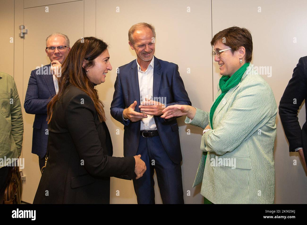 Flemish Minister of Environment, Energy, Tourism and Justice Zuhal ...