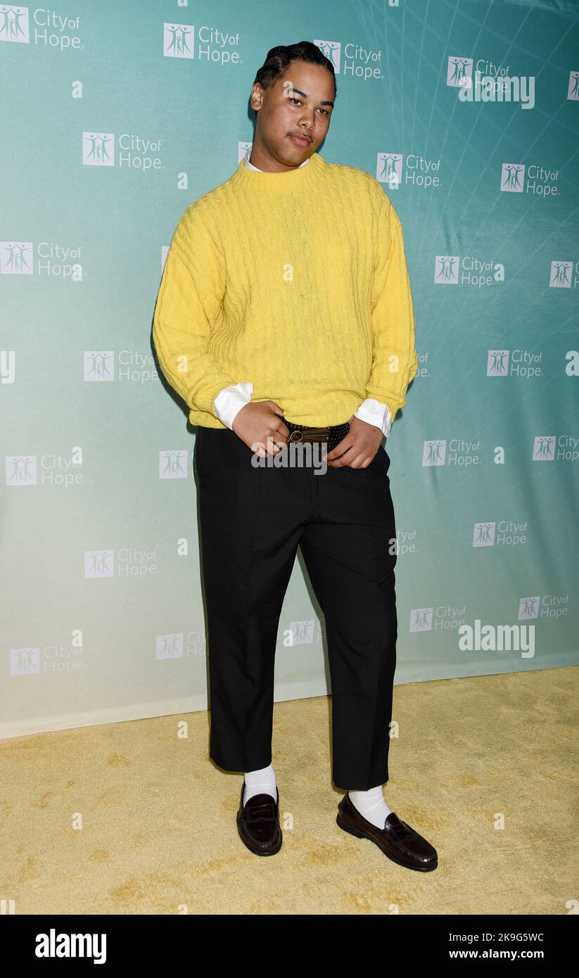 West Hollywood, USA. 27th Oct, 2022. Sekou arriving at the City of Hope ...