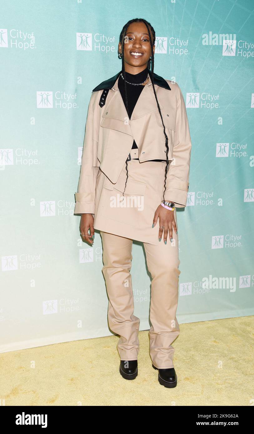 West Hollywood, USA. 27th Oct, 2022. WondaGurl arriving at the City of ...