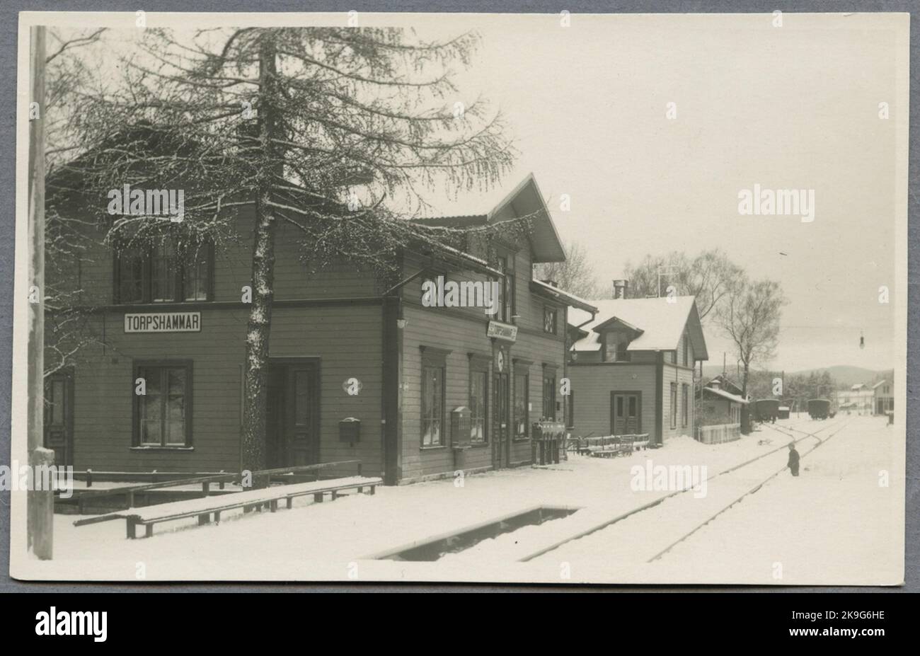 Torpshammar Railway Station Stock Photo - Alamy