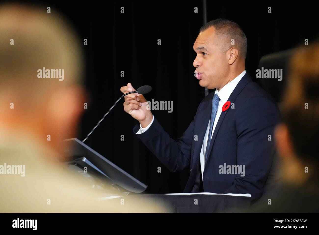 Canada. 28th Oct, 2022. Former Ottawa police chief Peter Sloly appears ...