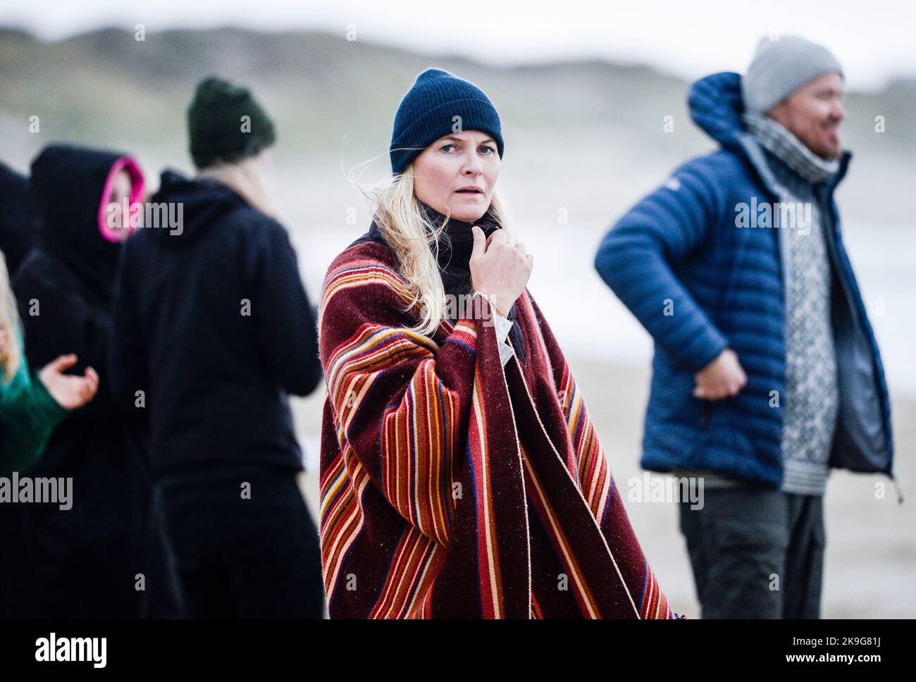 Bore, Norway 20221028.Crown Princess Mette-Marit is a spectator while ...