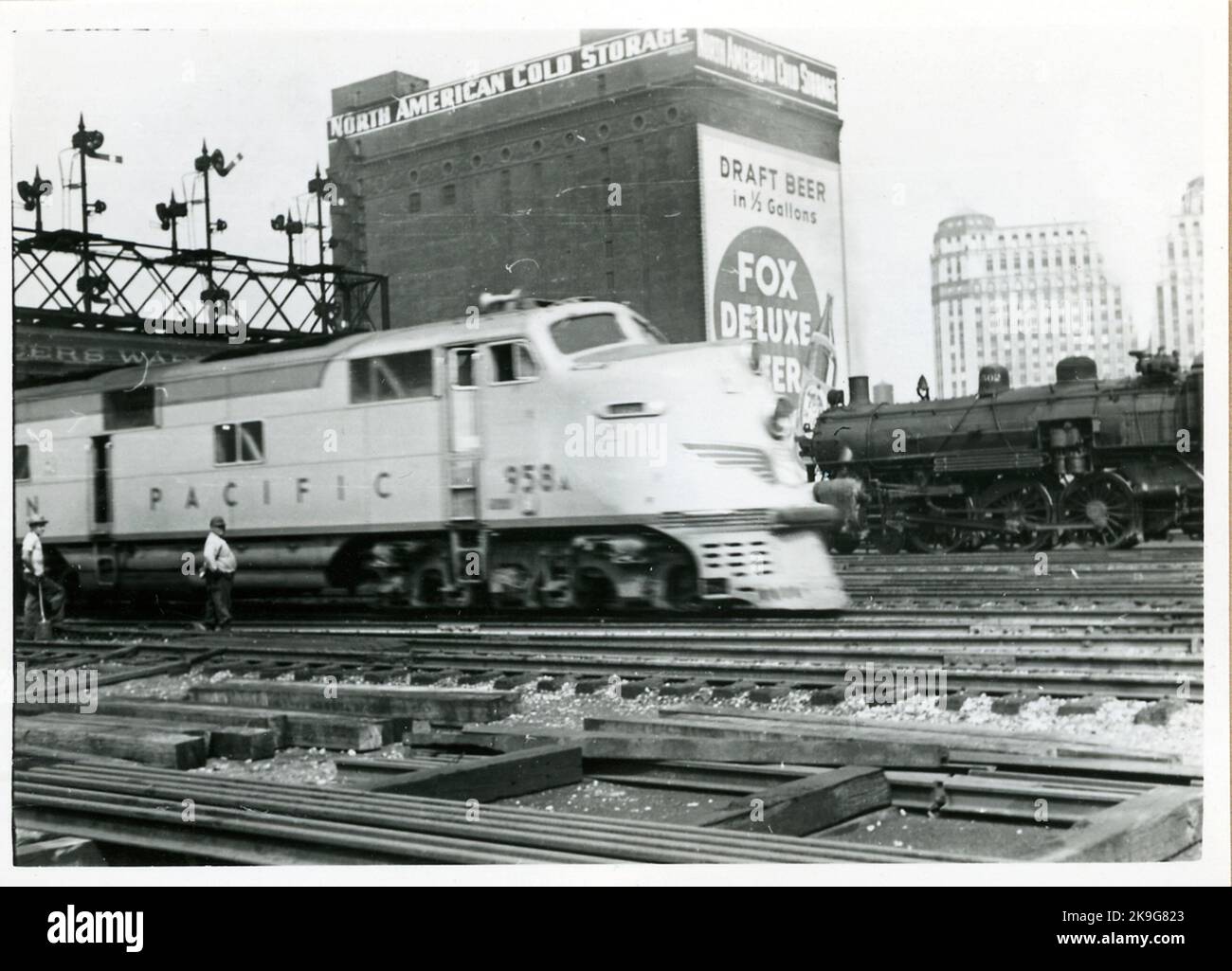 Union Pacific EMD E6 958A Stock Photo - Alamy