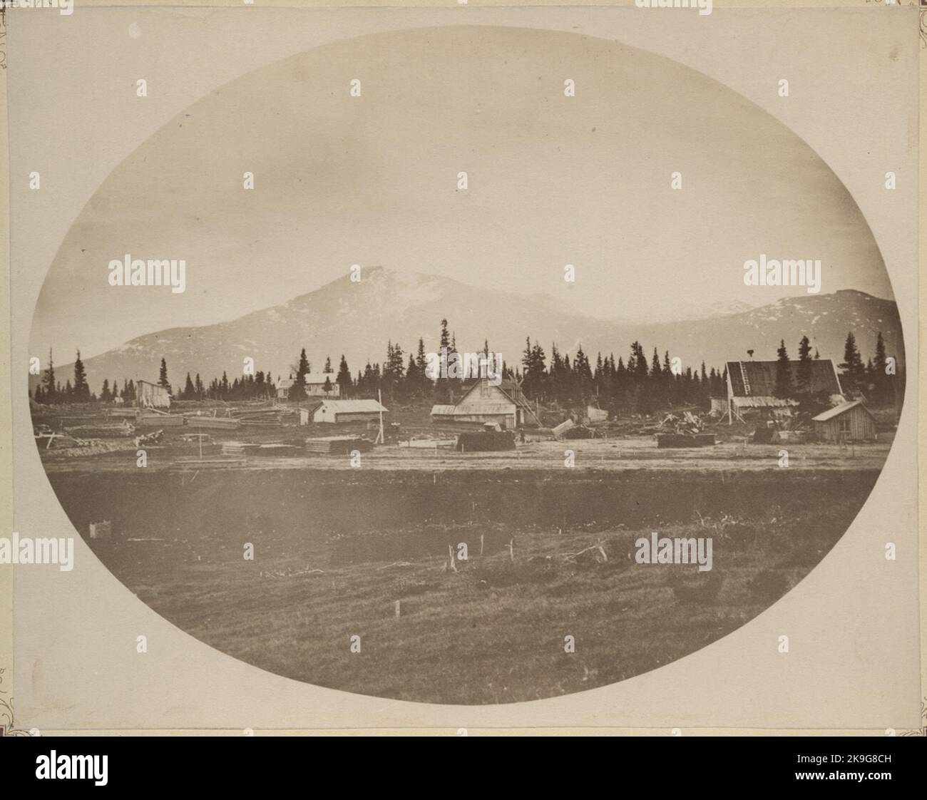 SJ's track building of the Torpshammar border line. (Storlien) The ...