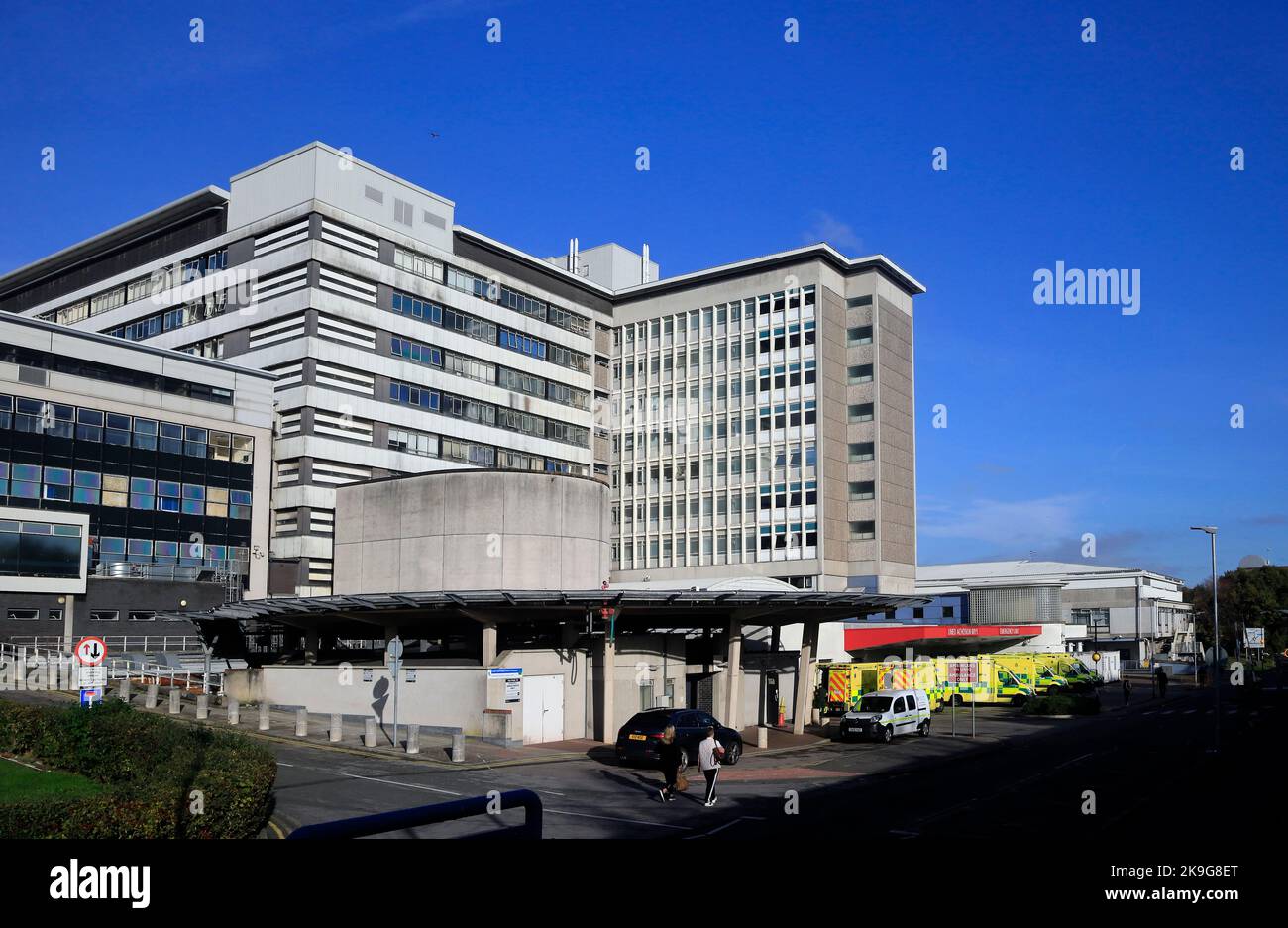 University Hospital of Wales, Heath, Cardiff. October 2022. Autumn ...