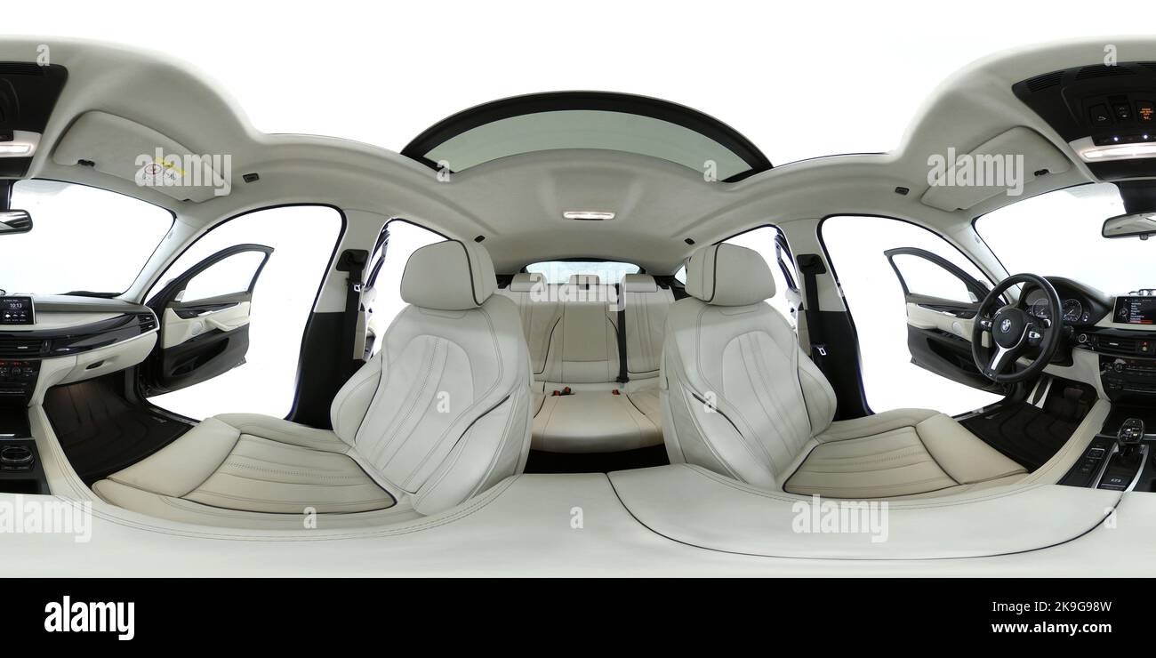 BMW X6 M50d 2016 Car 360 photo interior cabin seats interior no people ...