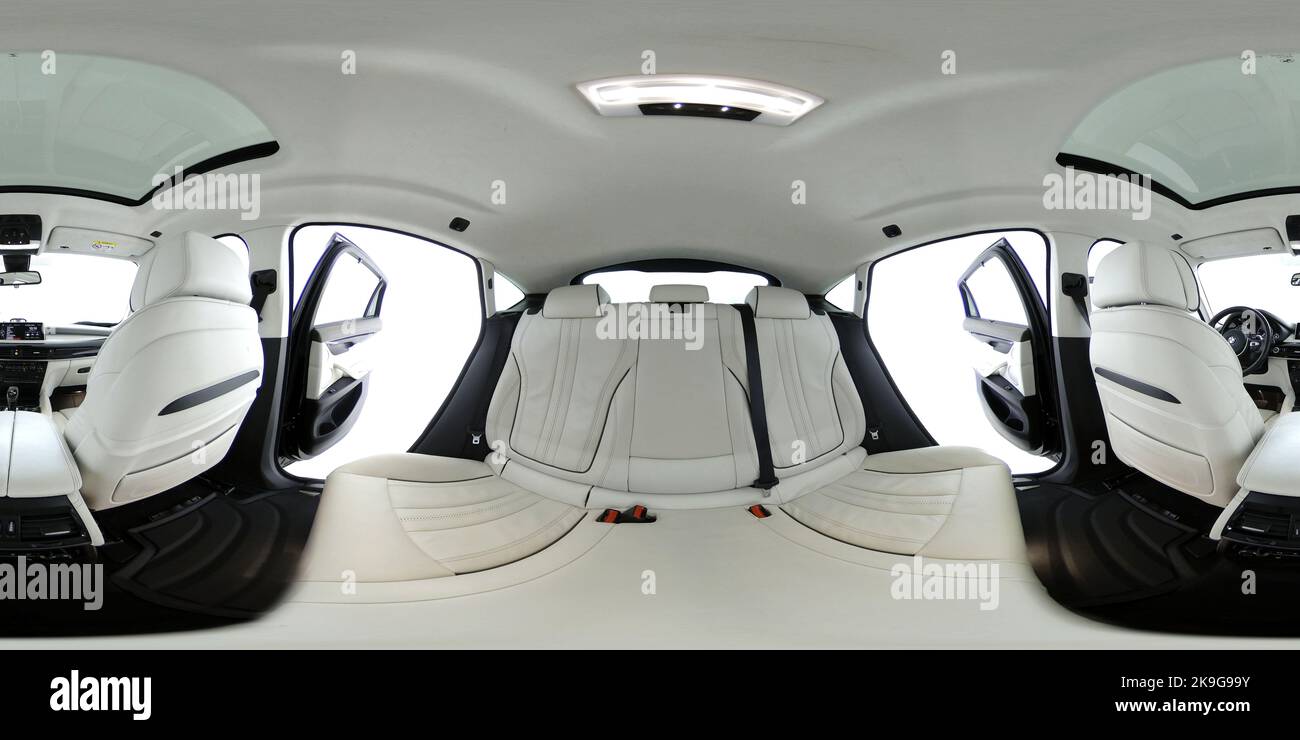 BMW X6 M50d 2016 Car 360 photo interior cabin seats interior no people ...