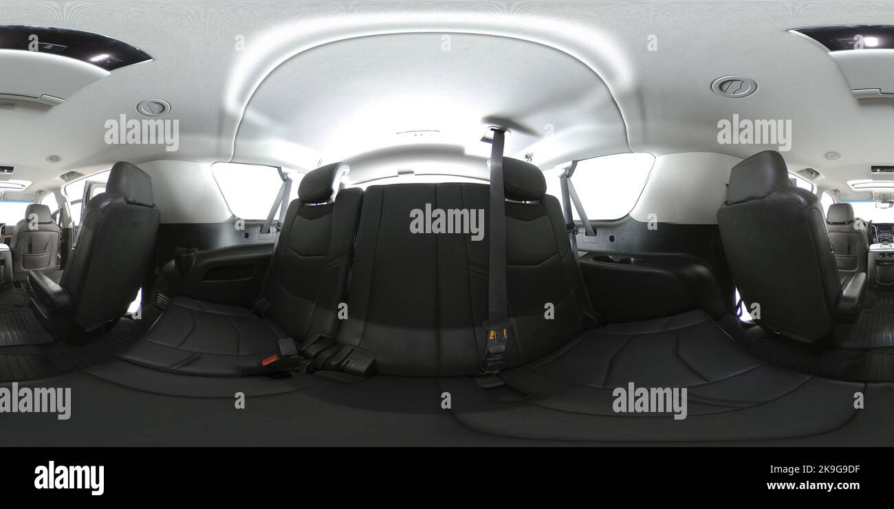 Cadillac Escalade ESV 6.2 V8 Car 360 photo interior cabin seats ...