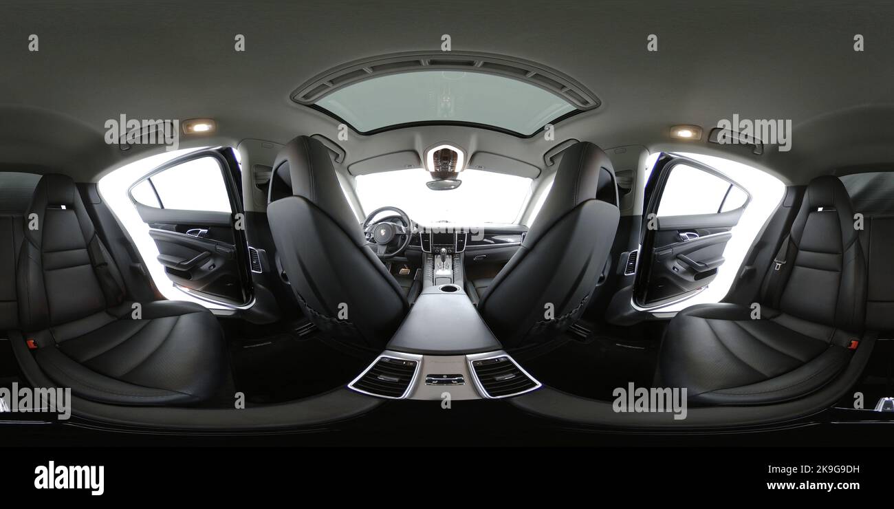 Porsche Panamera 4S 2014 Car 360 photo interior cabin seats interior no ...
