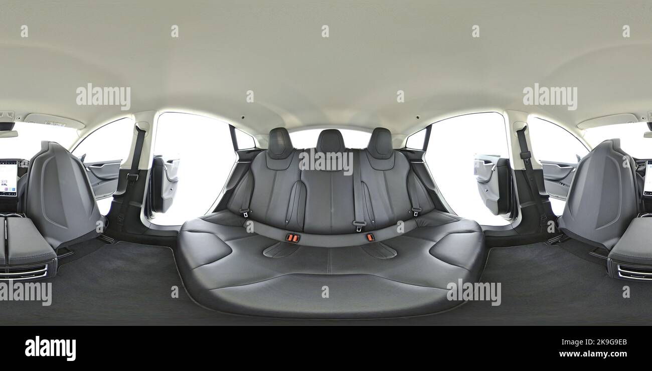Tesla Model S 85D 2015 Car 360 photo interior cabin seats interior no ...