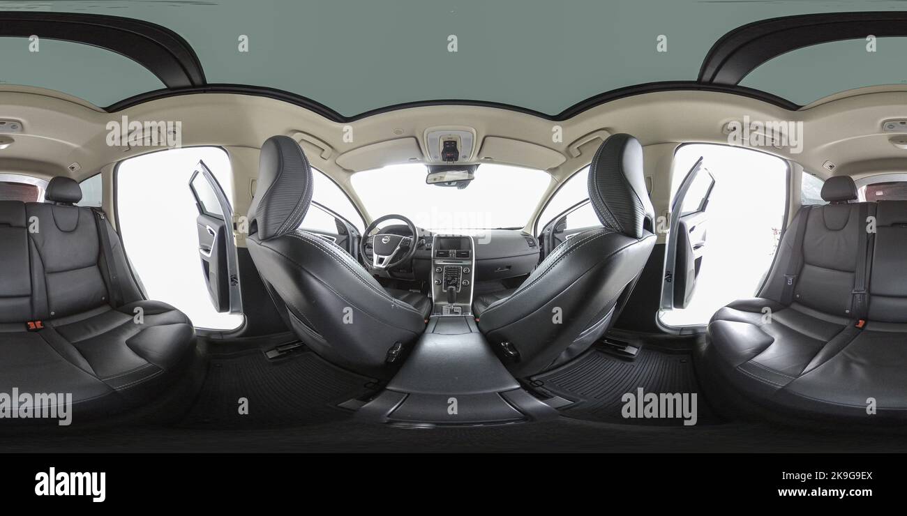 Volvo XC60 2012 Car 360 photo interior cabin seats interior no people ...