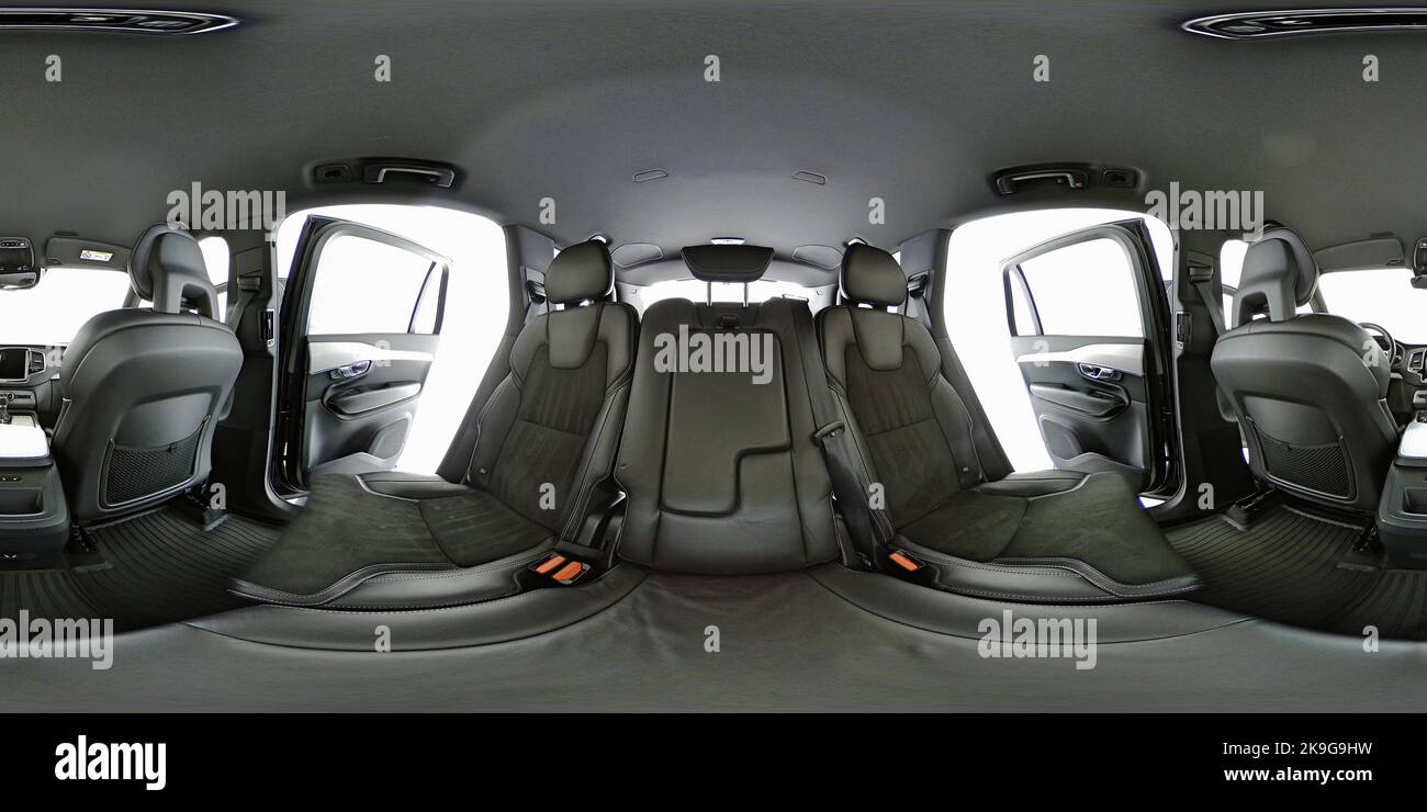 Volvo XC90 2016 D5 AWD interior 360 photo Car 360 photo interior cabin ...