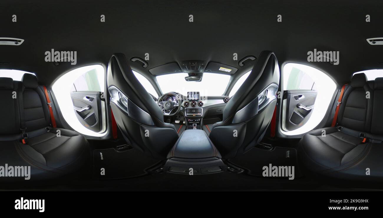 Mercedes Benz CLA 45 2017 AMG 4MATIC Car 360 photo interior cabin seats ...