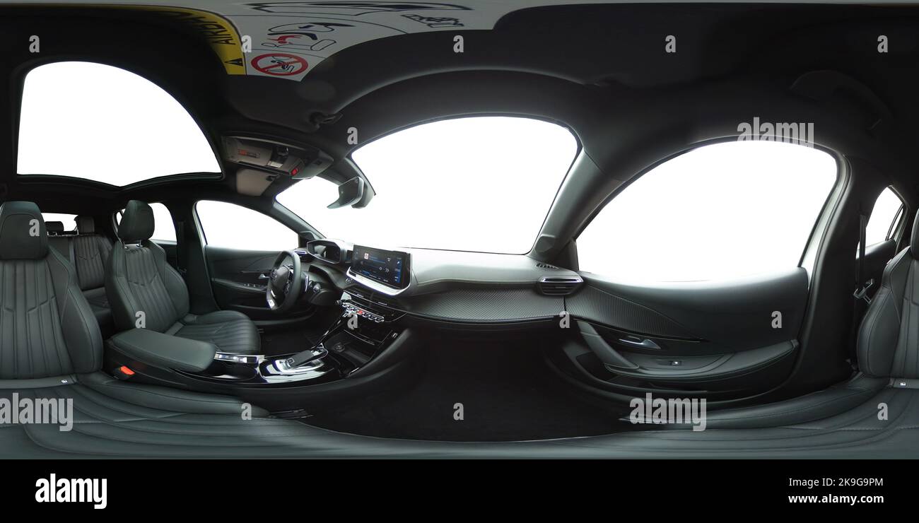 Peugeot 208 interior dashboard hi-res stock photography and images - Alamy