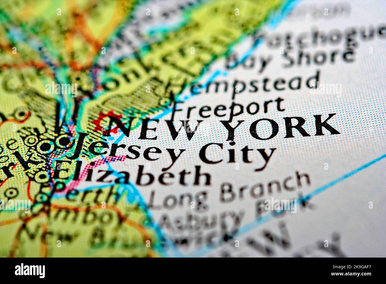 New york city metropolitan map hi-res stock photography and images - Alamy
