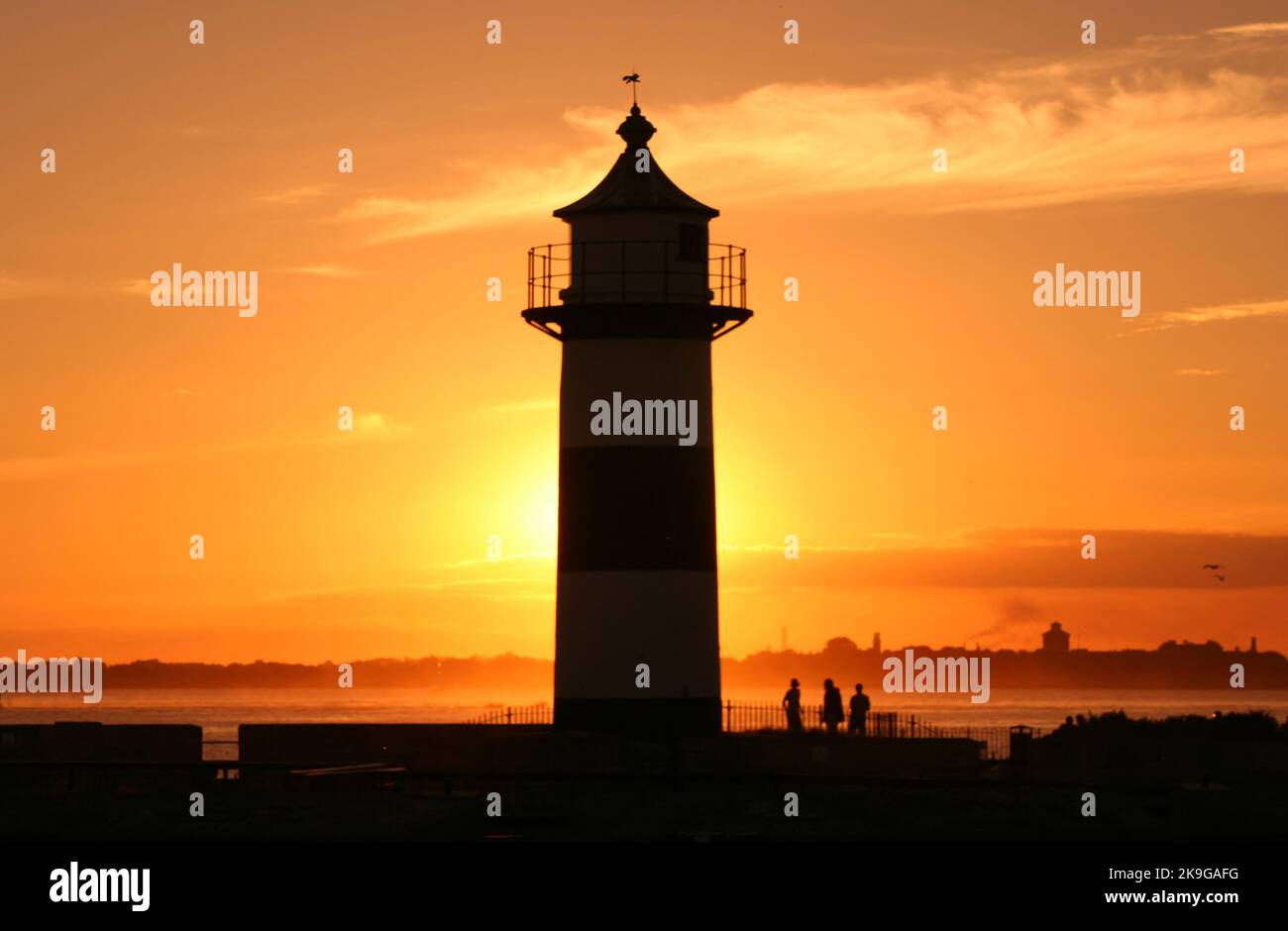 Southsea Castle at sunset Stock Photo - Alamy