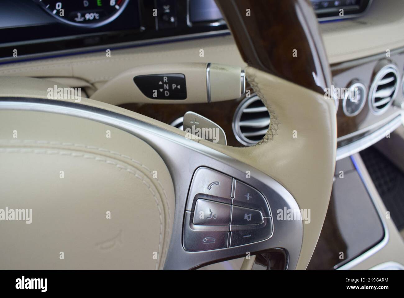 Mercedes Benz S 350 2015 car exterior interior inside cockpit indoor no ...
