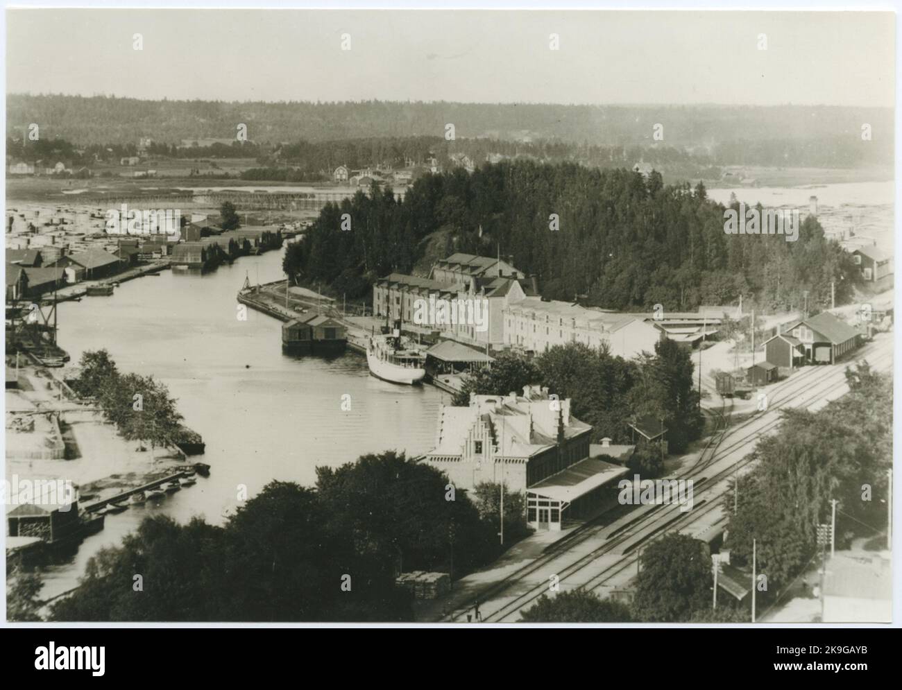 Söderhamn Railway Station Stock Photo - Alamy