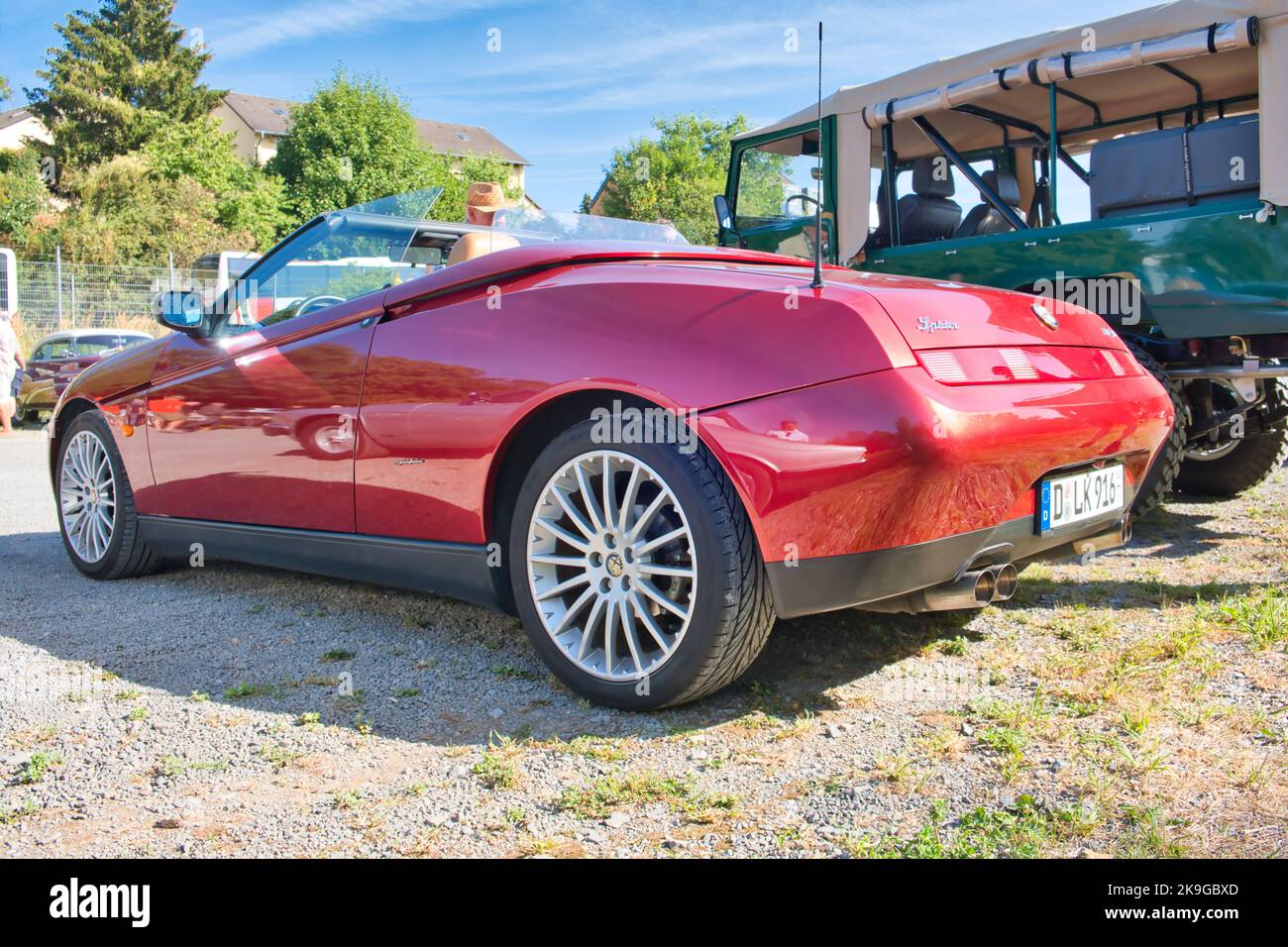 Alfa Romeo Spider 916, 3.0 V6, produced from 1994-2004, cabriolet, side ...