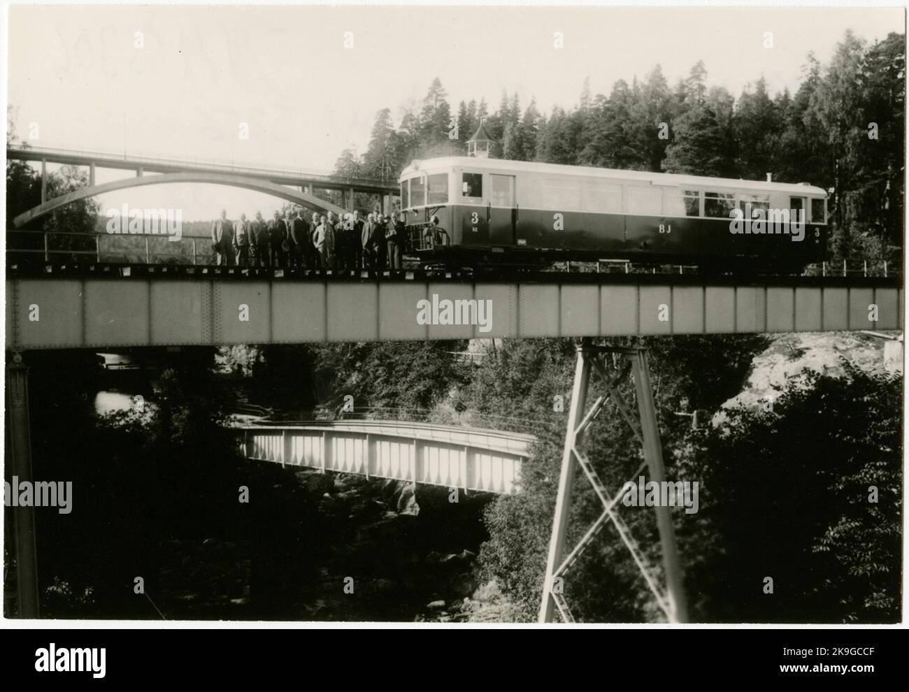Håverud aqueductbj 3: E Class Motor Varge No. 52 Stock Photo - Alamy