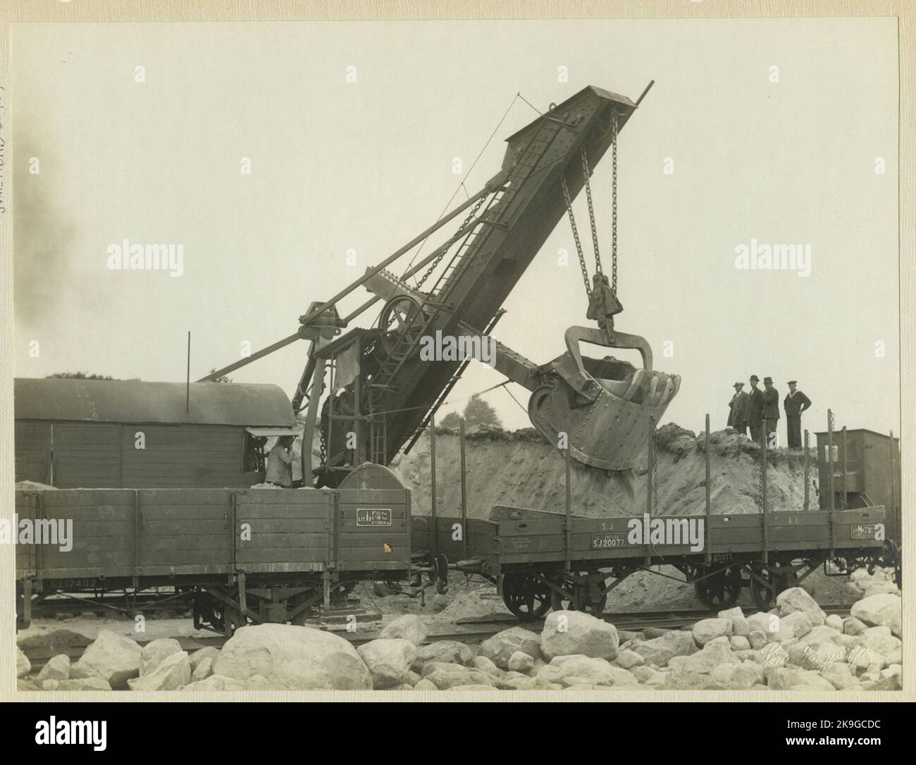 Shaft for coal storage Stock Photo - Alamy