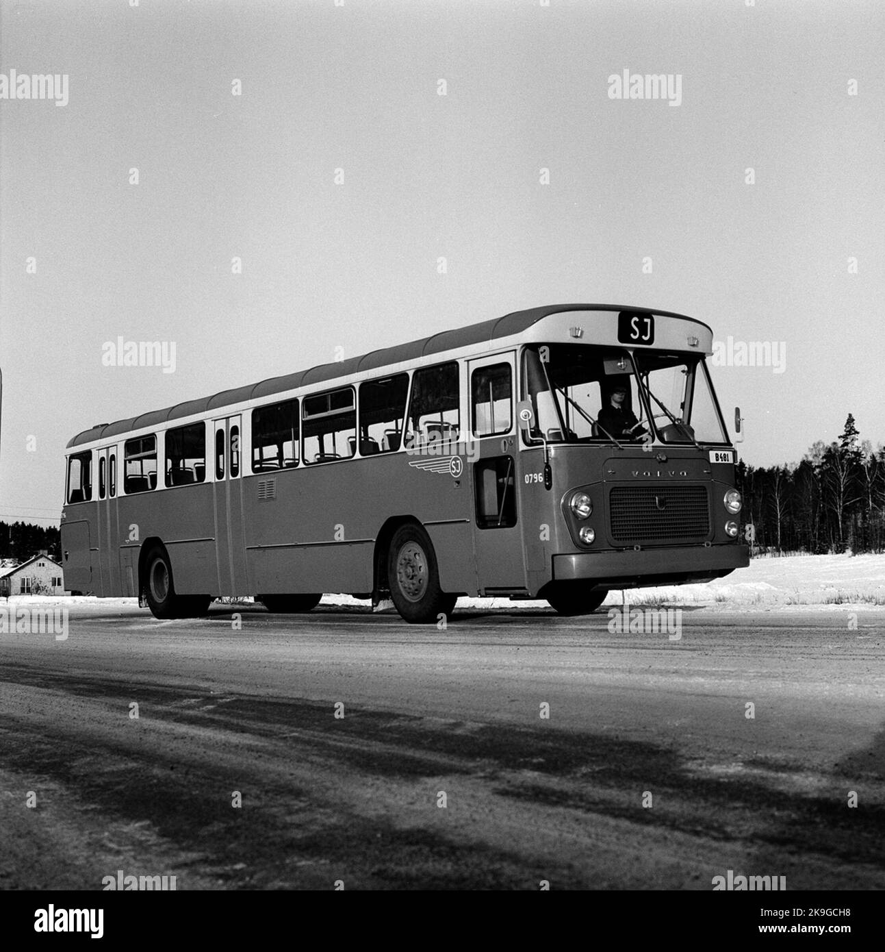 State Railways, SJ Bus Stock Photo - Alamy