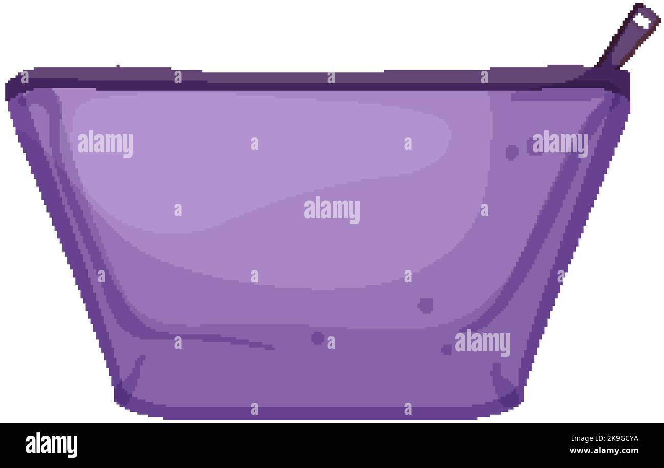 fashion cosmetic pouch cartoon vector illustration Stock Vector Image ...