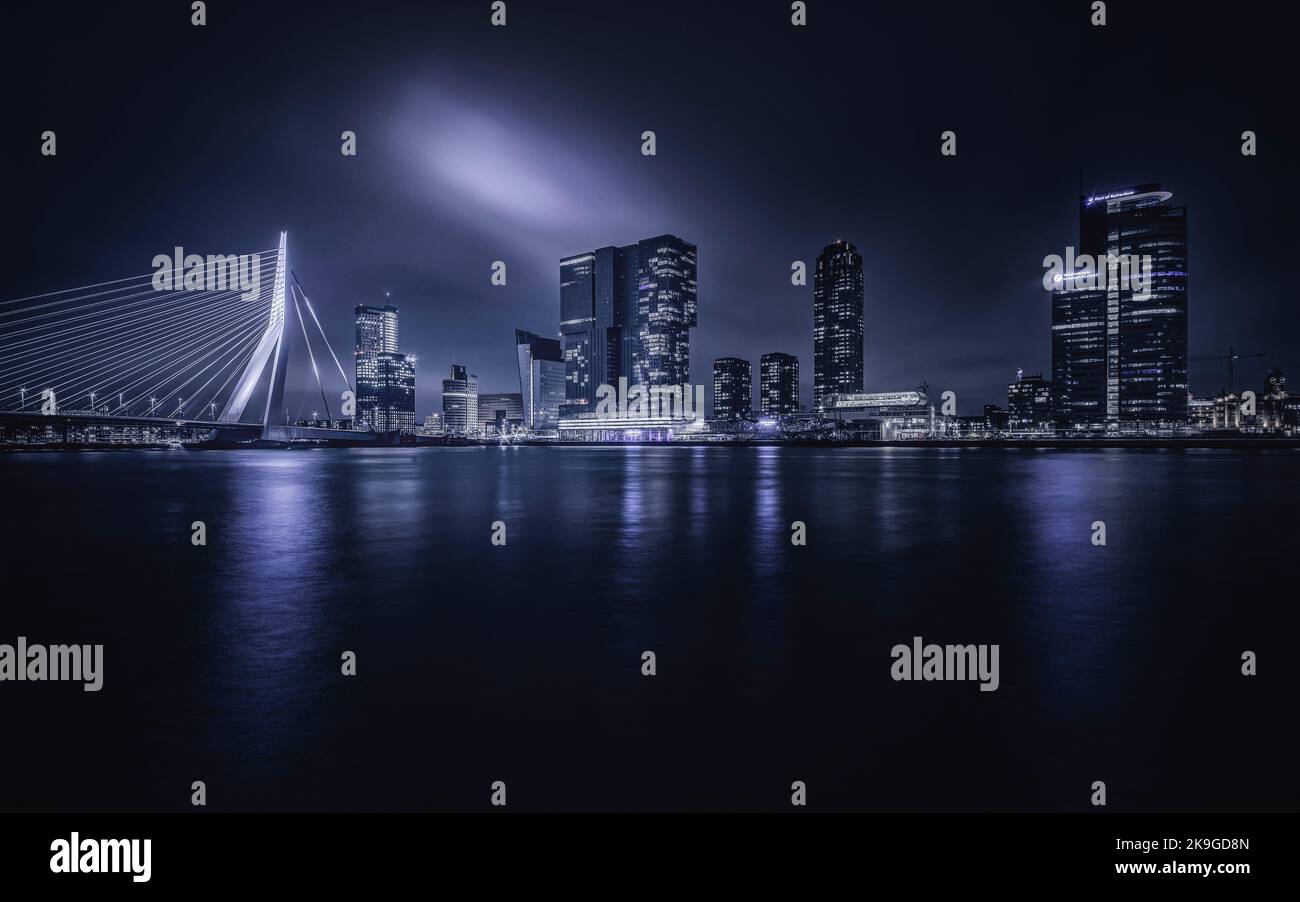 Rotterdam moonlight hi-res stock photography and images - Alamy