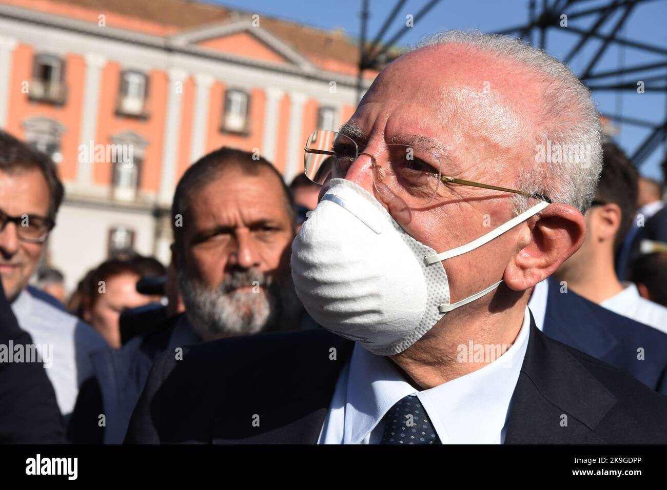 Vincenzo De Luca Governor of Campania Region participate to march for ...