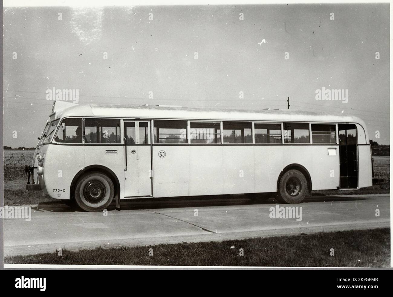 State Railways, SJ Bus 770-C Stock Photo - Alamy