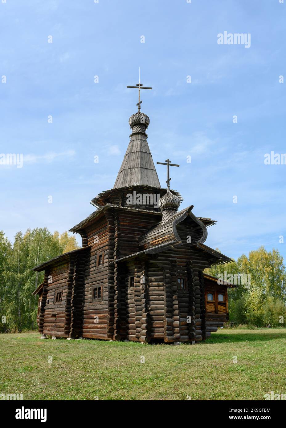 Spaso-Zashiverskaya Church built of wood without a single nail in 1600 ...