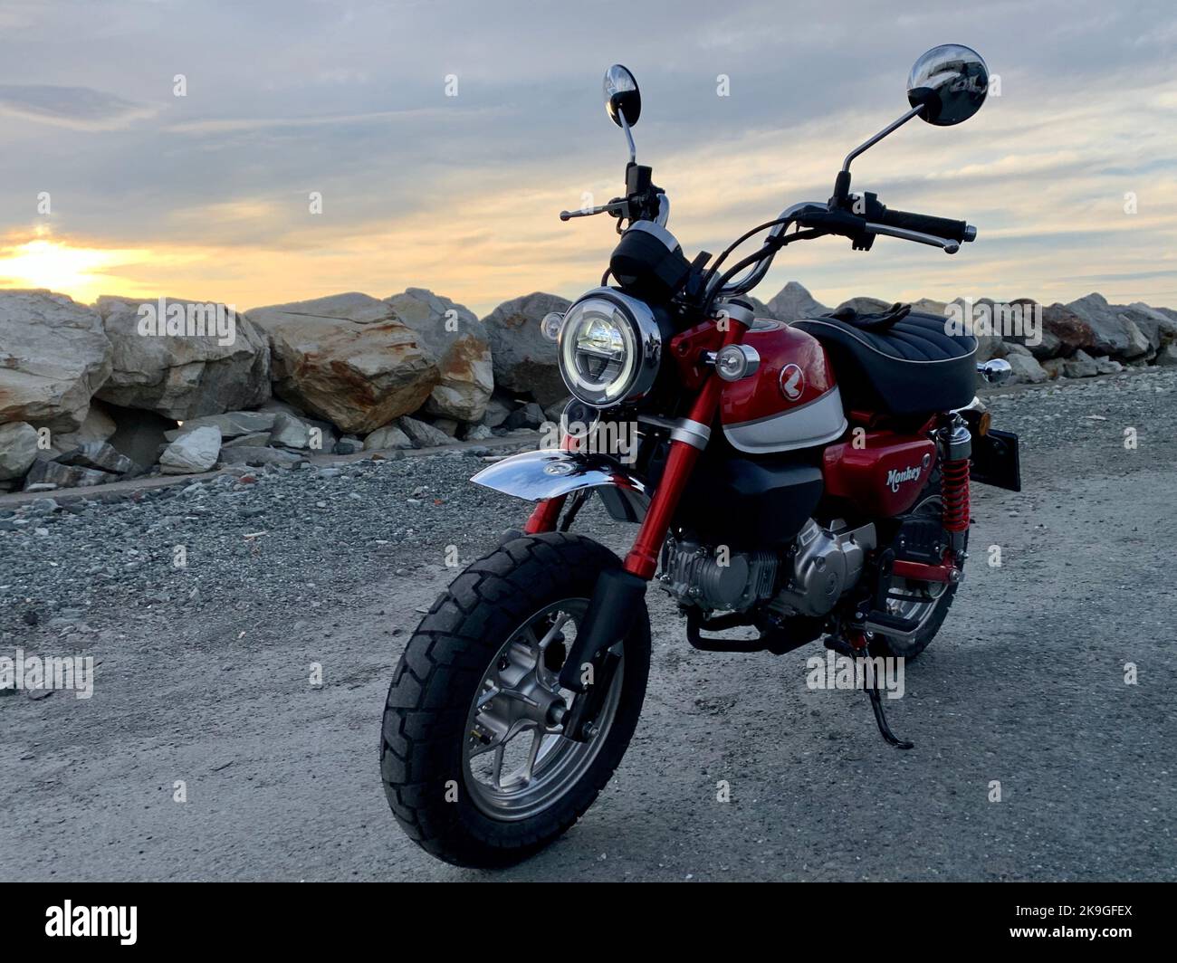 Monkey bike hi-res stock photography and images - Alamy