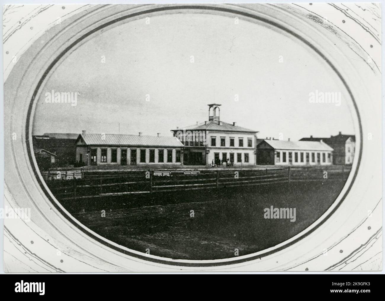 The first station house was built in 1858, and was built of wood. The ...