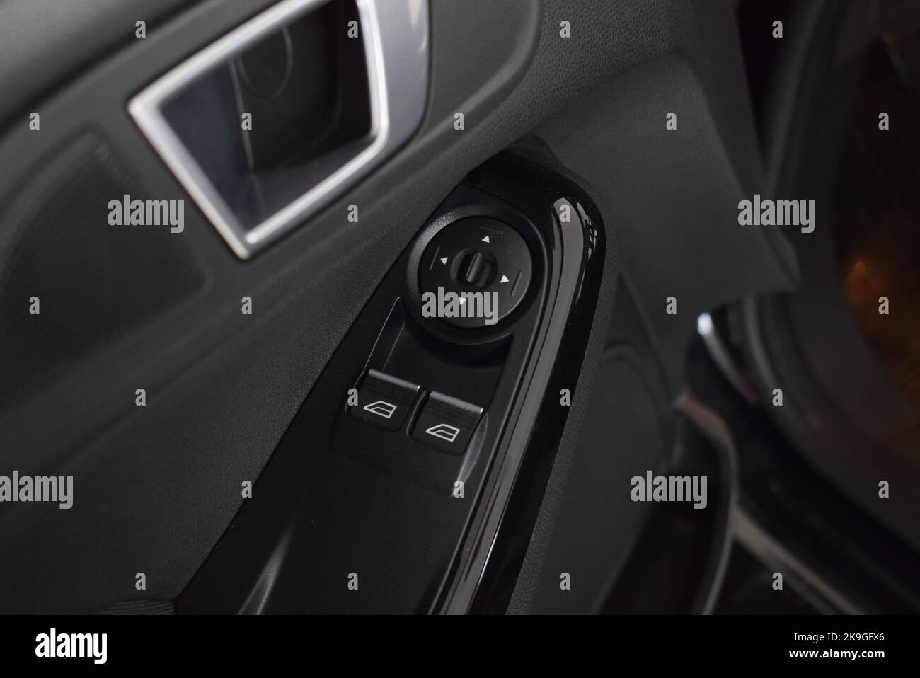 Ford Fiesta 2016 car interior view inside cockpit Car interior cabin ...