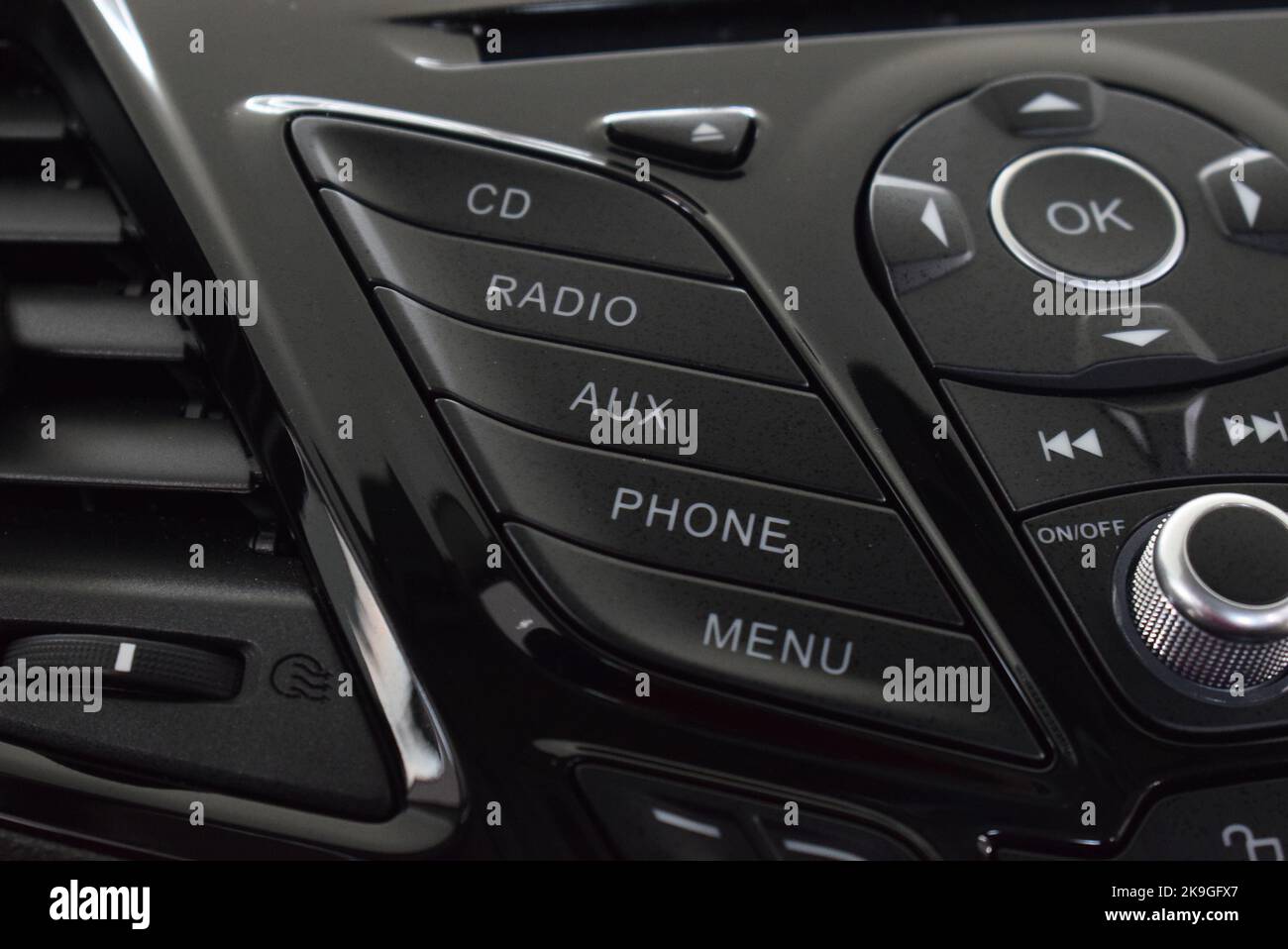 Ford Fiesta 2016 car interior view inside cockpit Car interior cabin ...