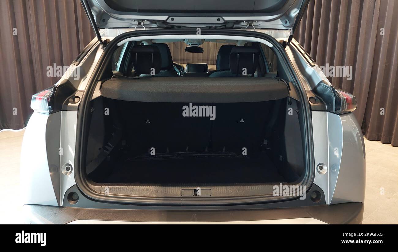 Peugeot 2008 2021 2022 Car interior cabin seats interior no people ...